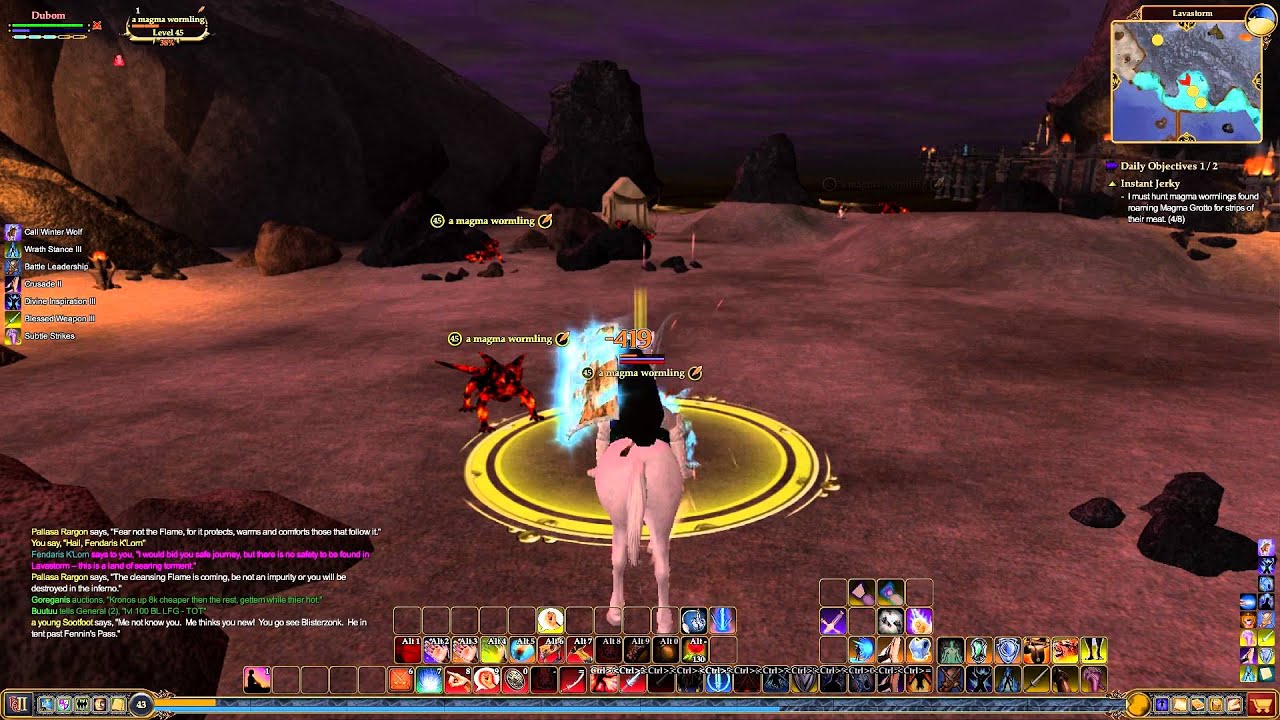 EverQuest 2 - Lavastorm - Blisterzonk - Instant Jerky - Level 45 - YouTube