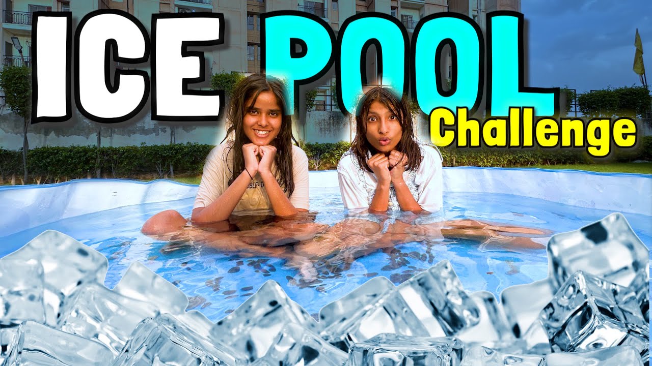 Last to leave Ice Pool Challenge Wins *1 Lakh* | Shanvi All Star - YouTube