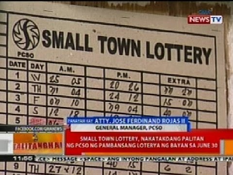 BT: Small town lottery, nakatakdang palitan ng PCSO ng Pambansang ...