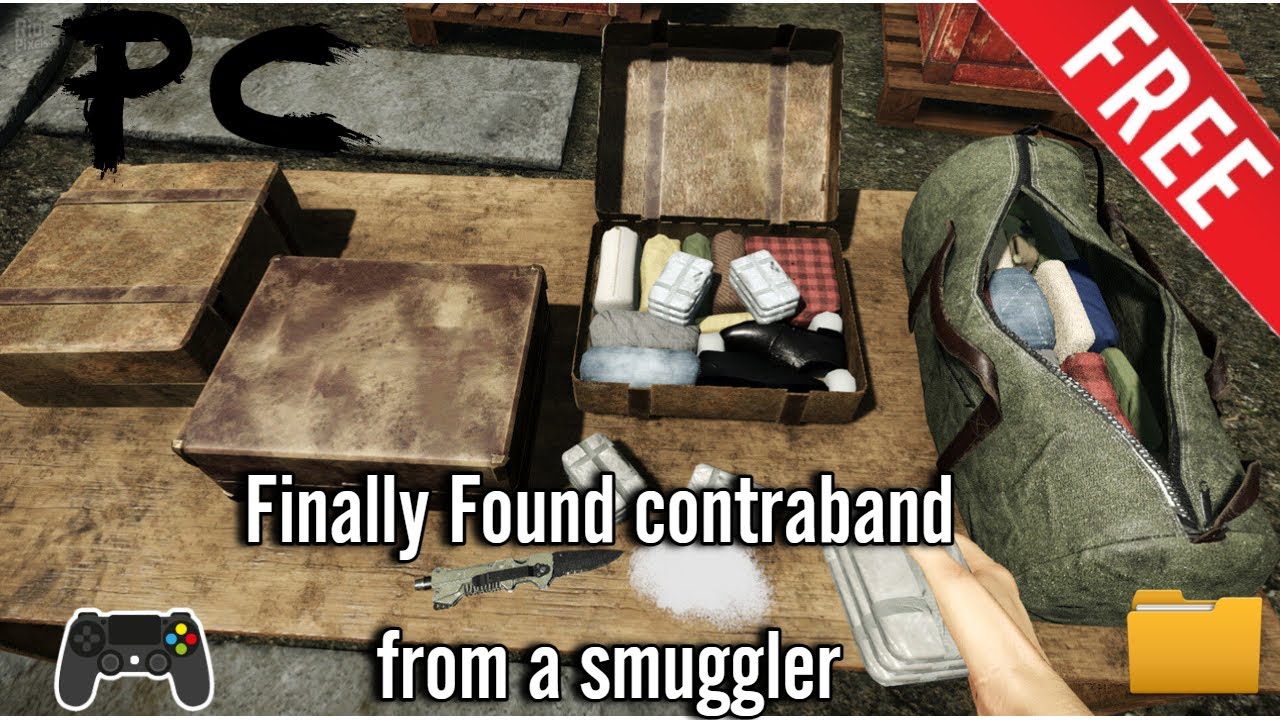 Finally Caught My First smuggler in Contraband Police - YouTube