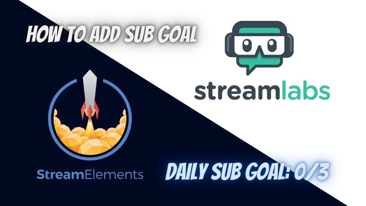 HOW TO ADD SUB GOAL ON STREAMELEMENTS - YouTube