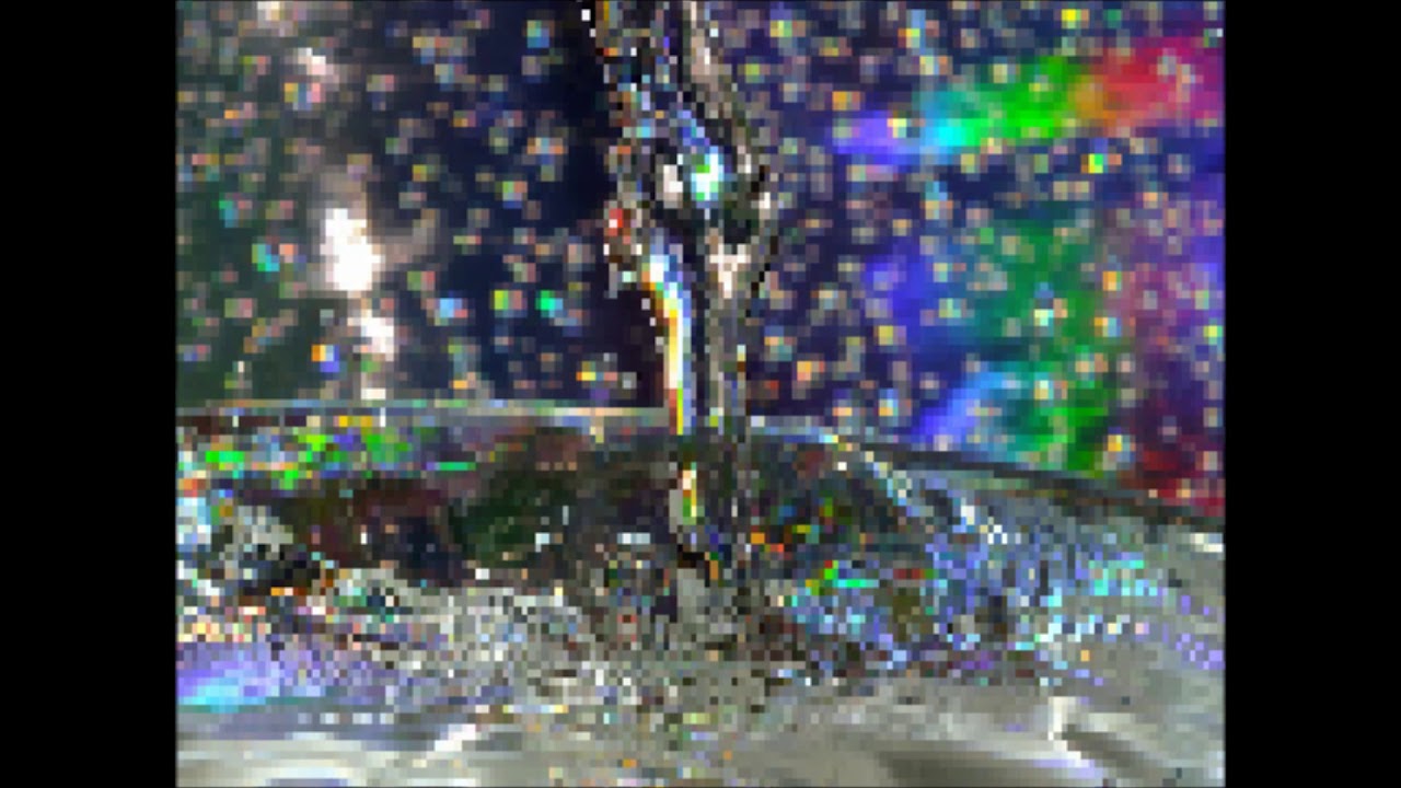 8 bit water glass - YouTube