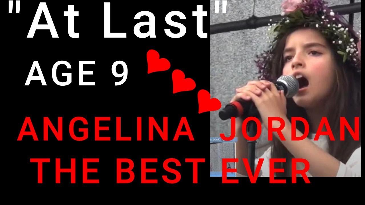️ ️ Angelina Jordan Simply The Best ️ ️Concert 2015 Age 9 "At Last ...