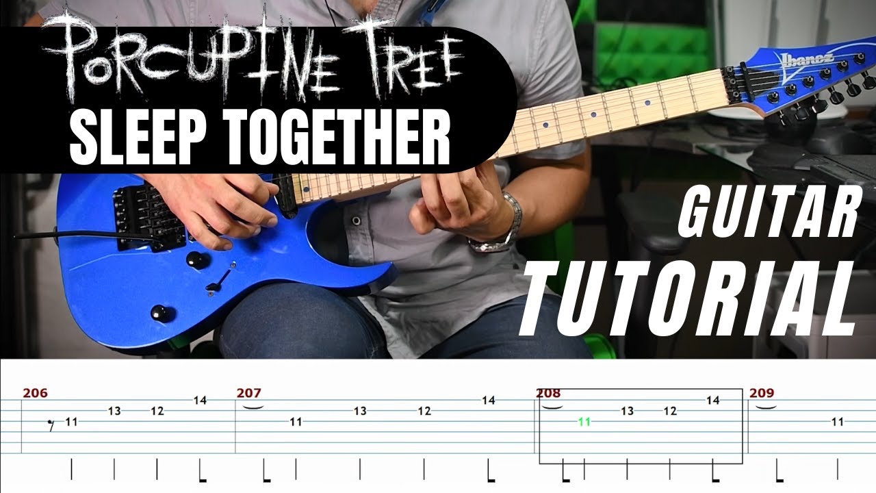 Sleep Together - Porcupine Tree | Guitar Cover With Tabs - YouTube