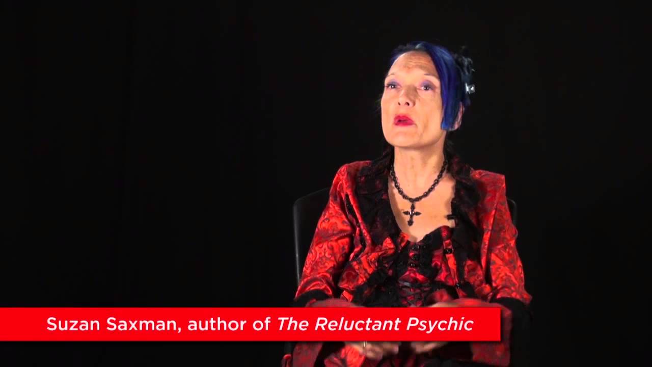 Suzan Saxman explains her memoir's title: The Reluctant Psychic - YouTube