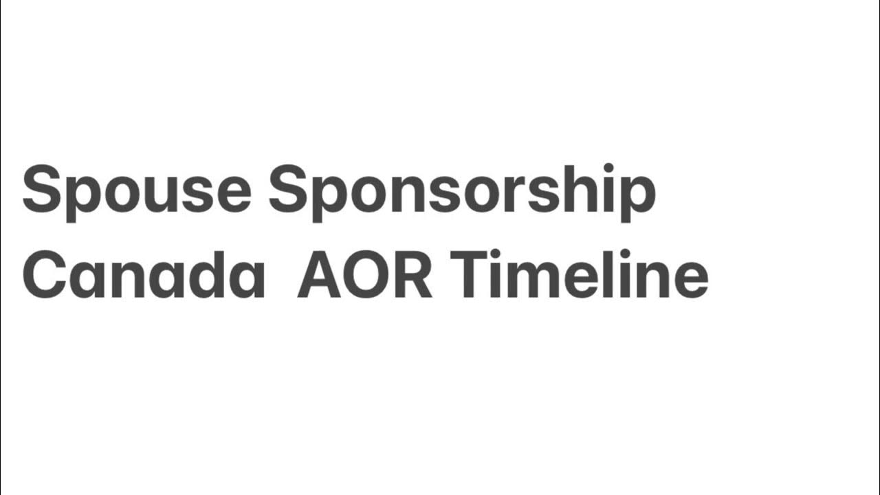Spouse Sponsorship Canada AOR Timeline Of Stage 1 Sponsor Eligibility spouse-sponsorship-canada-aor-timeline-of-stage-1-sponsor-eligibility