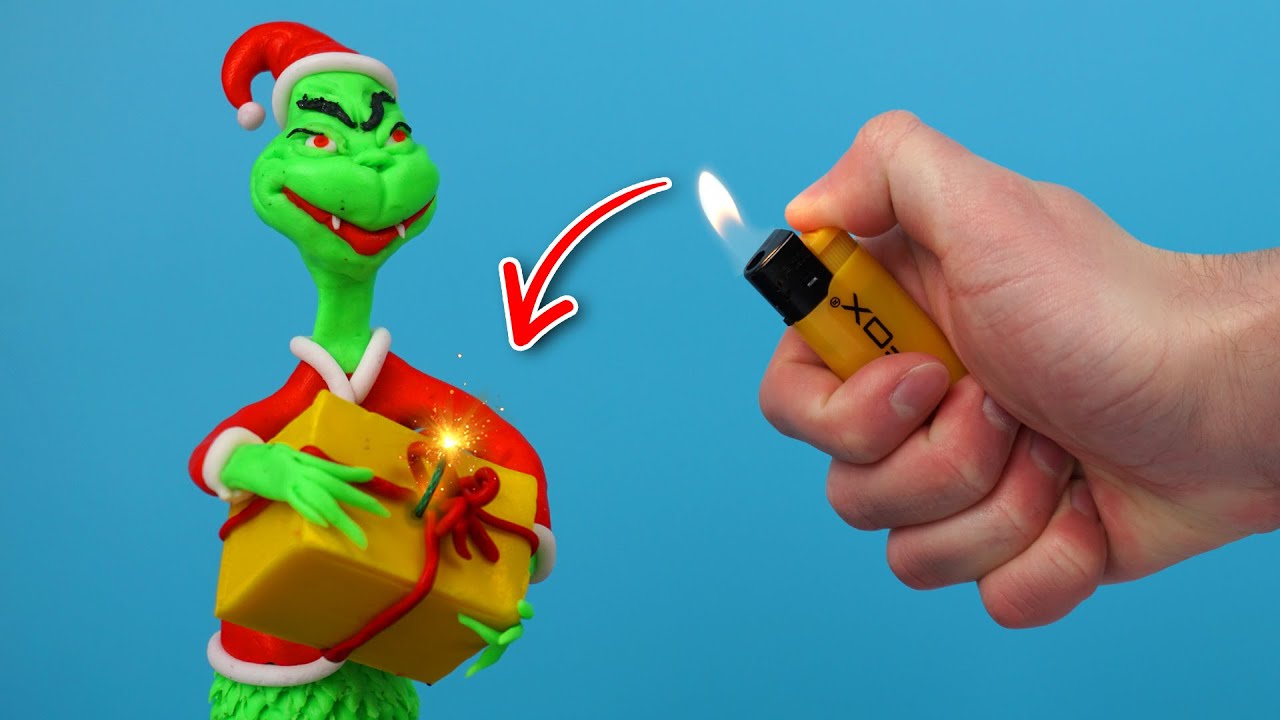 Grinch Stole and Blew Up Christmas. HOW TO MAKE DIY GRINCH FROM THE ...