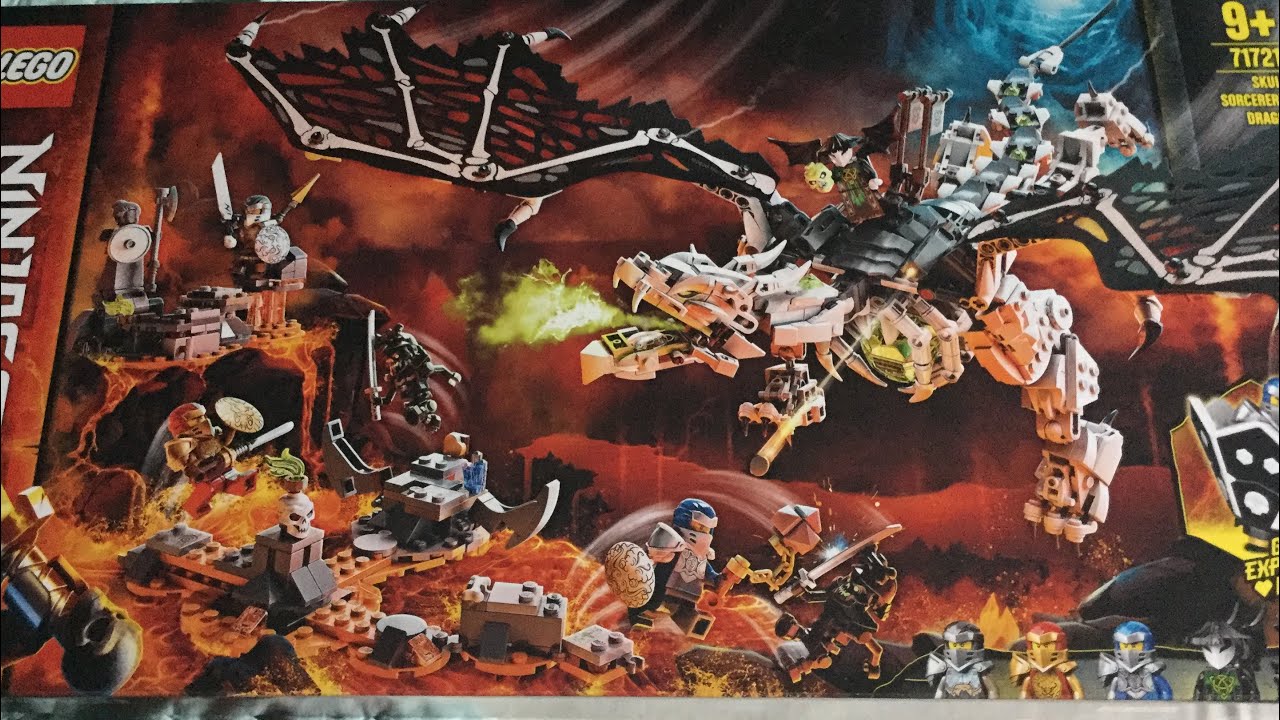 LEGO Ninjago Skull Sorcerer Dragon Review LIVE!!! 71721 - YouTube