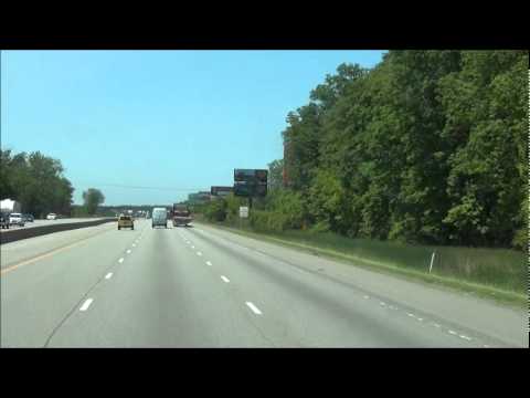 Indiana - Interstate 94 West - Mile Marker 40-30 (5/14/12) - YouTube