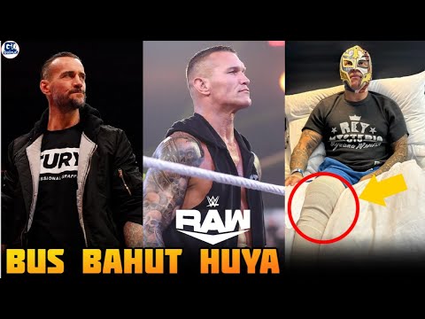 BUS BAHUT HUYA CM Punk CM Punk...Randy Orton Return NEXT RAW, Team Rey vs LWO, WWE DinBhar - YouTube