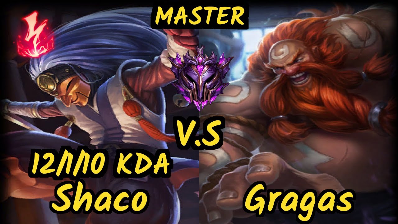 ChaseShaco (SHACO) vs GRAGAS - 12/1/10 KDA JUNGLE GAMEPLAY - NA Ranked ...