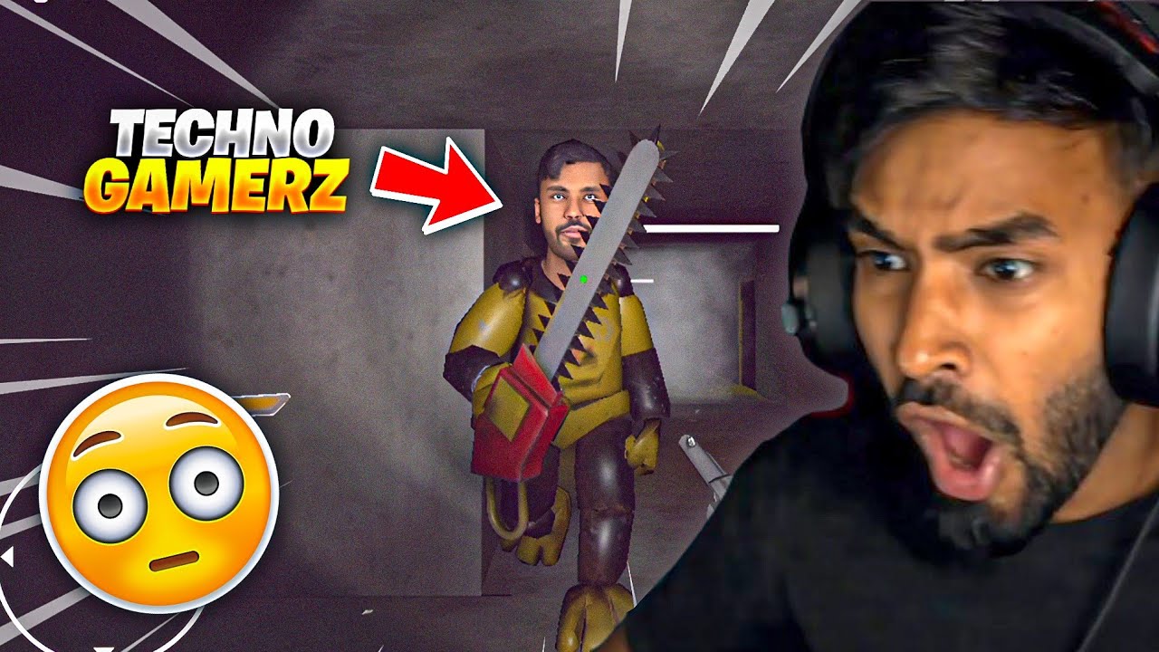 THIS "TECHNO GAMERZ" GAME IS SO SCARY !! - YouTube