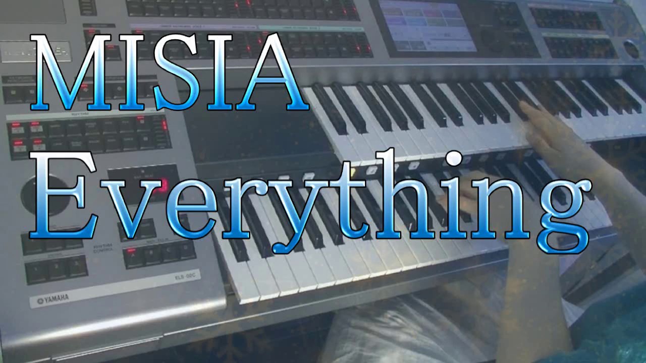 MISIA Everything エレクトーン演奏 - YouTube