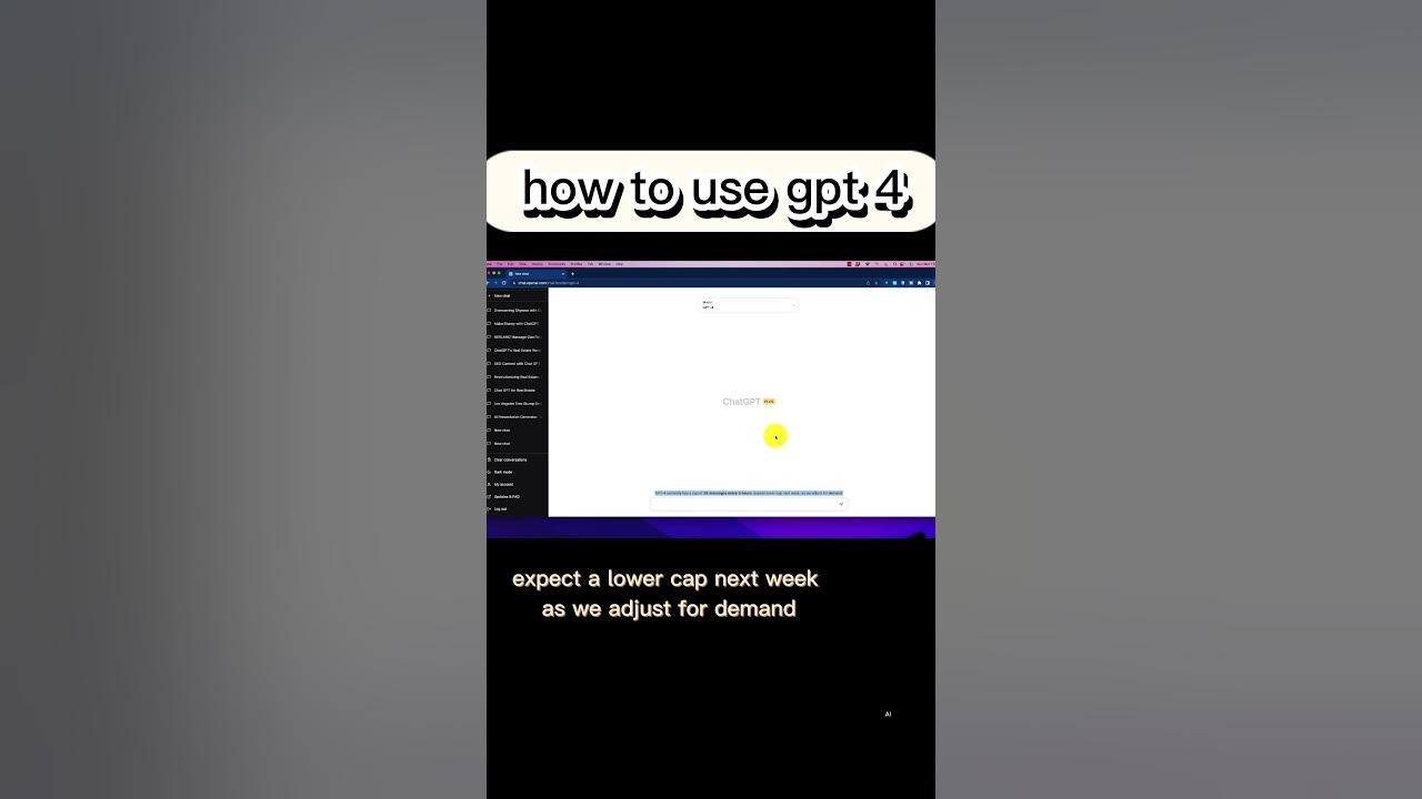 First Look of ChatGPT 4 | Tips and Tricks to Maximize Your Chatting ...
