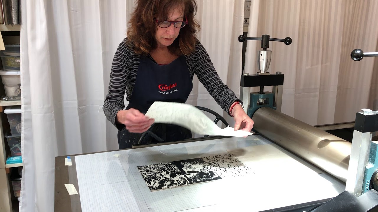 Robynn Smith Prints Part Four: Tips & Tricks - Flipping the Block - YouTube