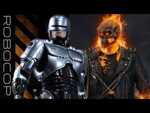 Ghost-rider vs Robocop EDIT Fan Dame - YouTube