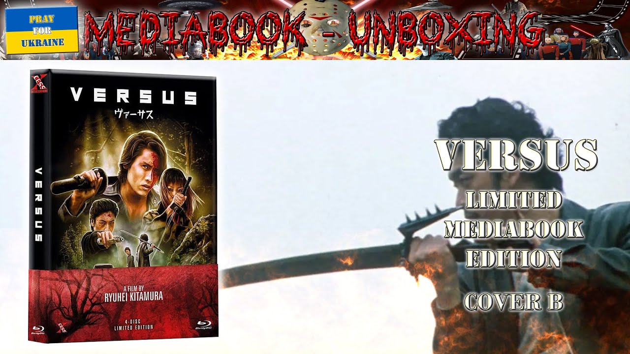 Unboxing - VERSUS - Mediabook - Cover B von XCess Entertainment - YouTube