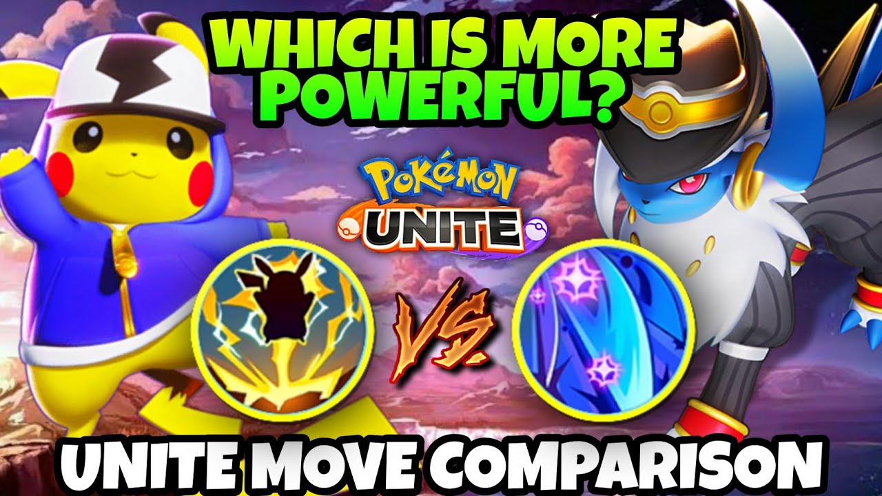 Pikachu vs Absol Unite Move! Which One is Better?... in Pokemon Unite ...