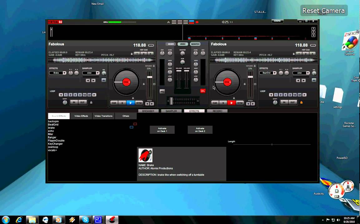 The correct way to Chop and Screw using Virtual DJ - YouTube