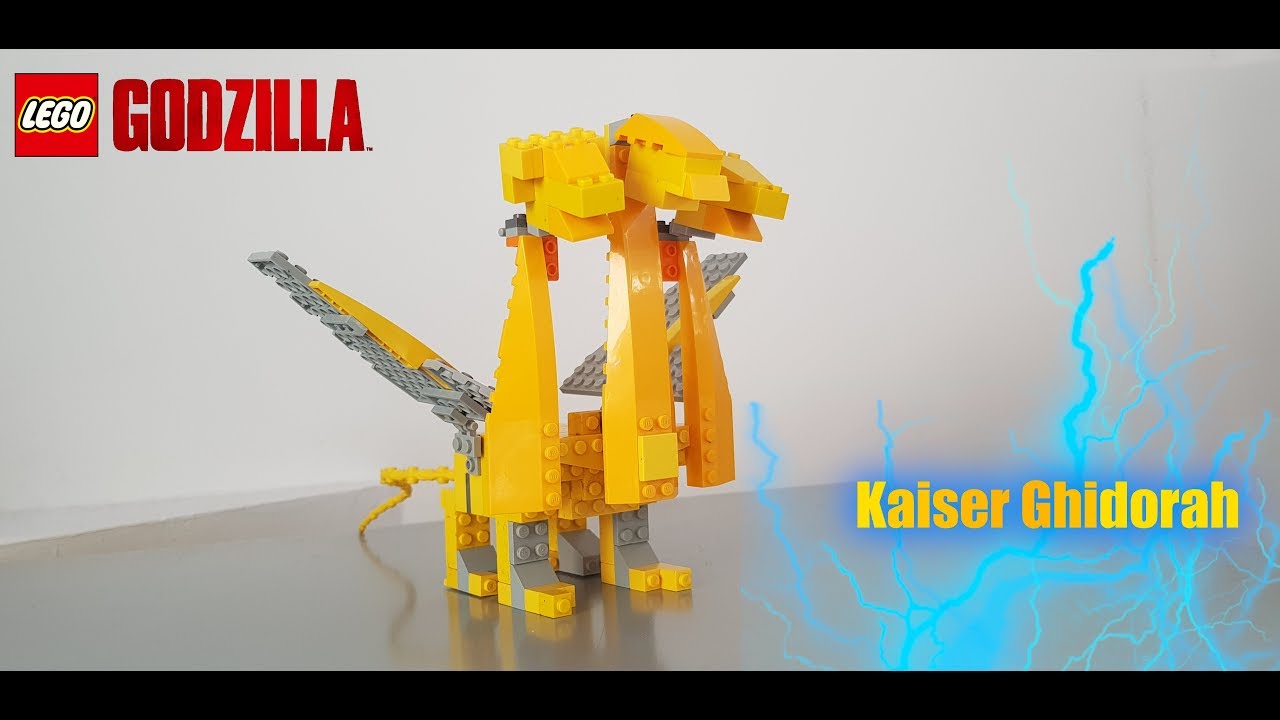 Lego Godzilla: Keizer King Ghidorah MOC (series 2) - YouTube