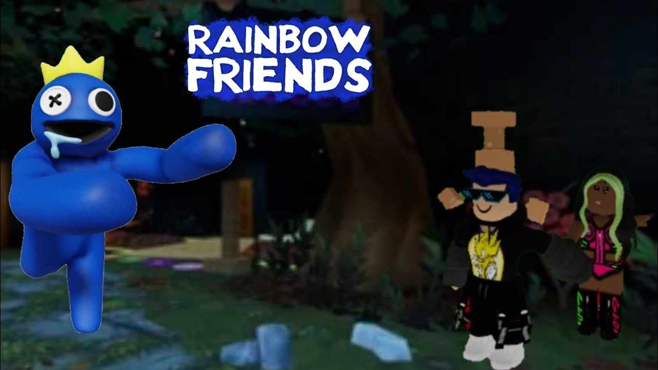 Rainbow friends chapter 1 part 1-2 - YouTube