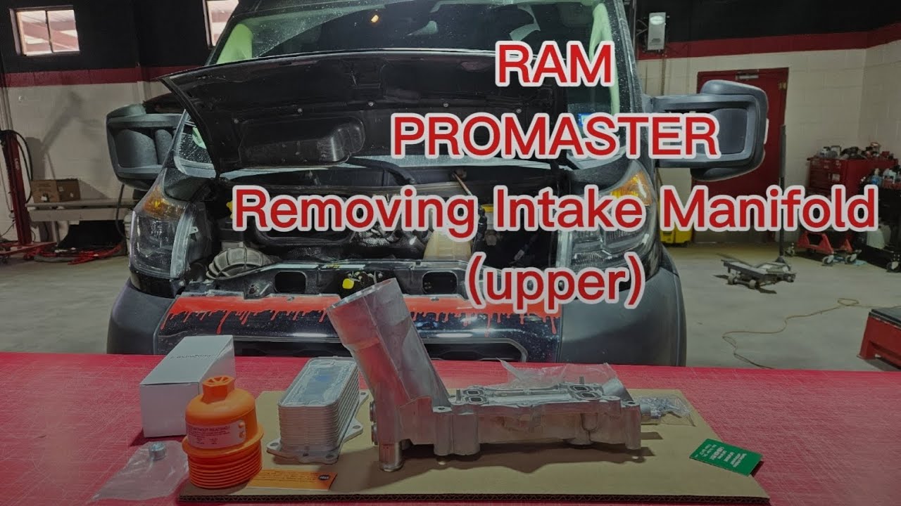 Ram Promaster Intake Manifold Removal - Help it won't come out! - YouTube