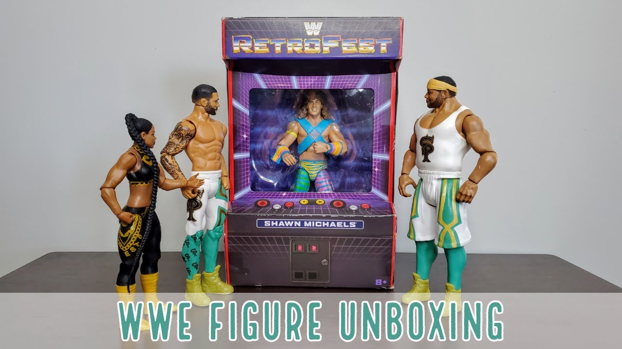Unboxing and Reviewing WWE Wrestling Action Figures - YouTube