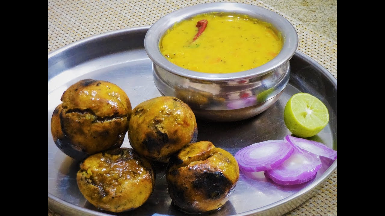 Bafla Recipe |Malwa Bafla |Dal Bafle |Bafla Bake Without Gas/Oven ...
