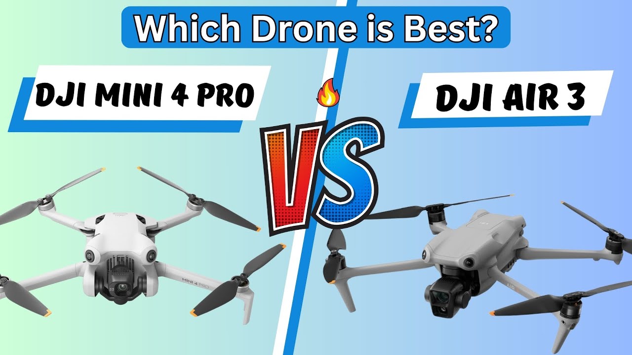 DJI Mini 4 Pro vs DJI Air 3: Best Drone for India? Full Comparison! 🔥 # ...