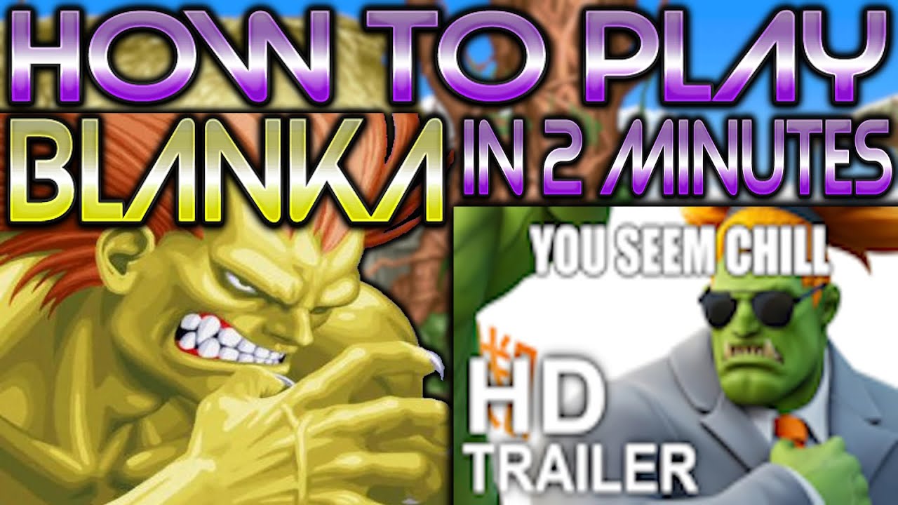 How to play Blanka in 2 minutes! (SSF2T) - YouTube