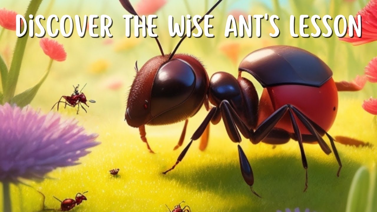 The Wise Ant and the Lazy Grasshopper - A Heartwarming Moral Story for ...