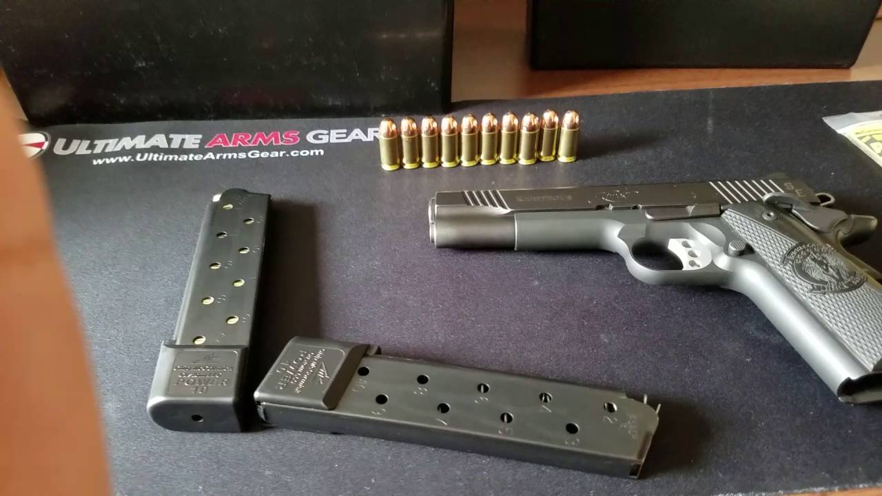 Chip McCormick 1911 10 round power review - YouTube