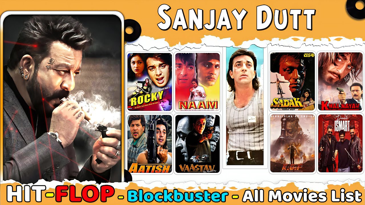 Sanjay Dutt Hit and Flop All Movies List & Box Office Collection ...