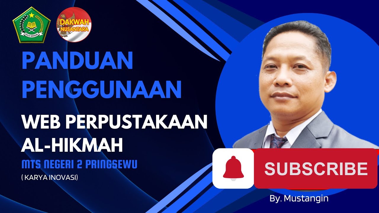 Tutorial Web Perpustakaan Al-Hikmah MTs Negeri 2 Pringsewu - YouTube
