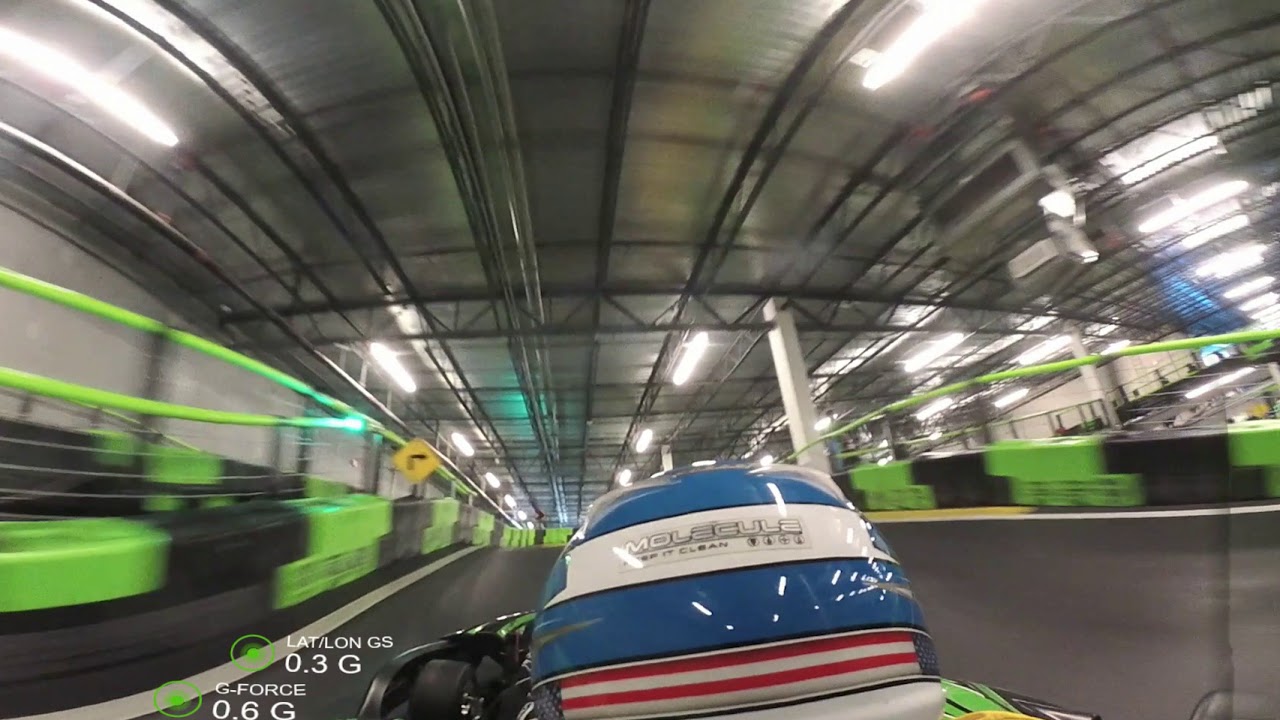 Andretti Indoor Karting & Gaming Track 2 May 24, 2018 (4K 360) - YouTube