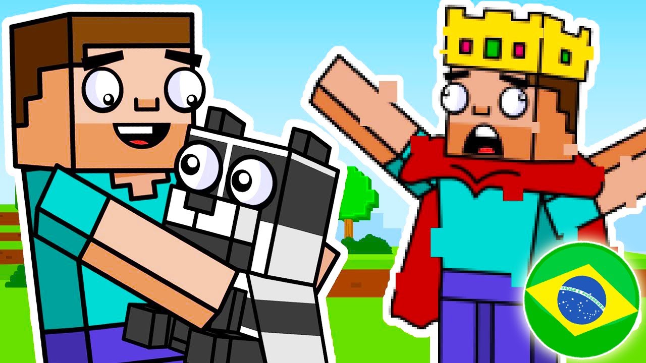 STEVE DO MULTIVERSO - A VIDA DO STEVE - BLOCK SQUAD (MINECRAFT ANIMAÇÃO ...
