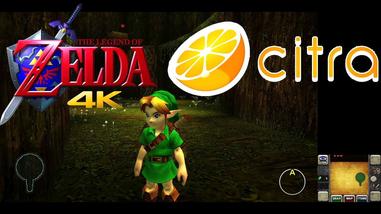 Citra Canary The Legend Of Zelda Ocarina Of Time 3d 4k Uhd Texture