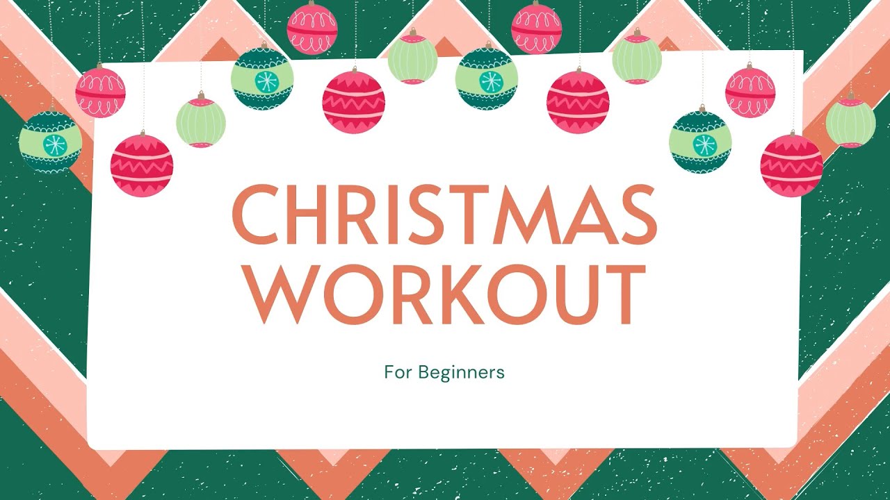 30-Minute Christmas Aerobic Workout for Beginners (Easy lang 'to ...