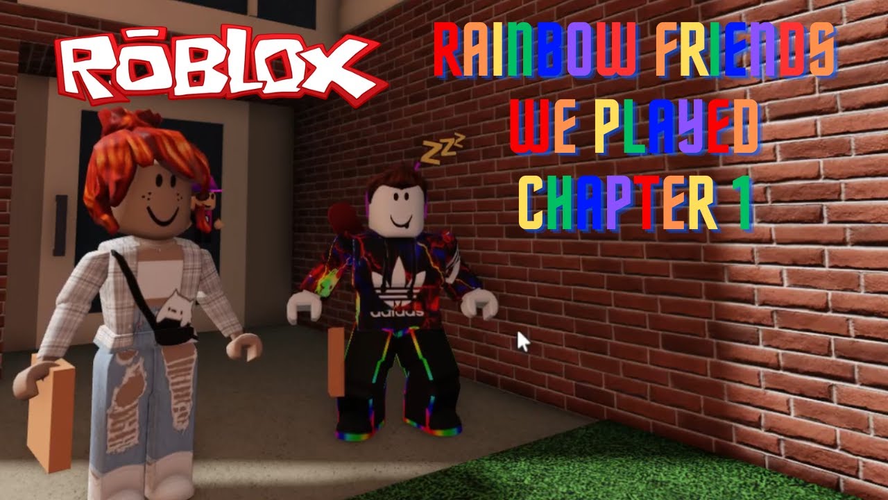 Rainbow Friends Ch. 1- WE SURVIVED!! - YouTube