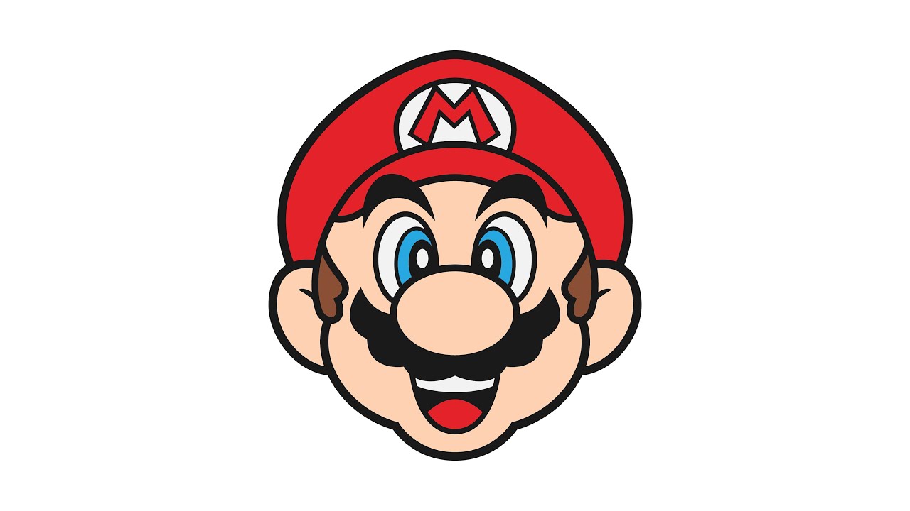 How to draw MARIO | Drawing and painting | Step by step drawing | Magic ...