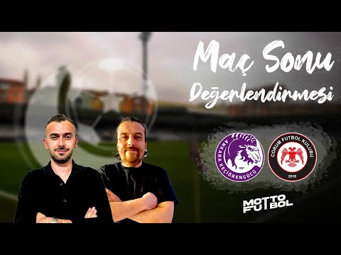 Ankara Keçiörengücü - Çorum FK Maç Sonu Değerlendirmesi / Çorum FK başkentte de galip!