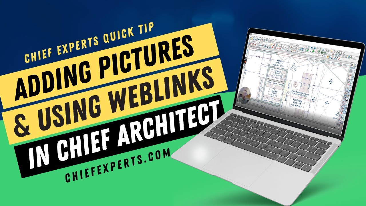 Adding Pictures and Using Web Links In Chief Architect - YouTube