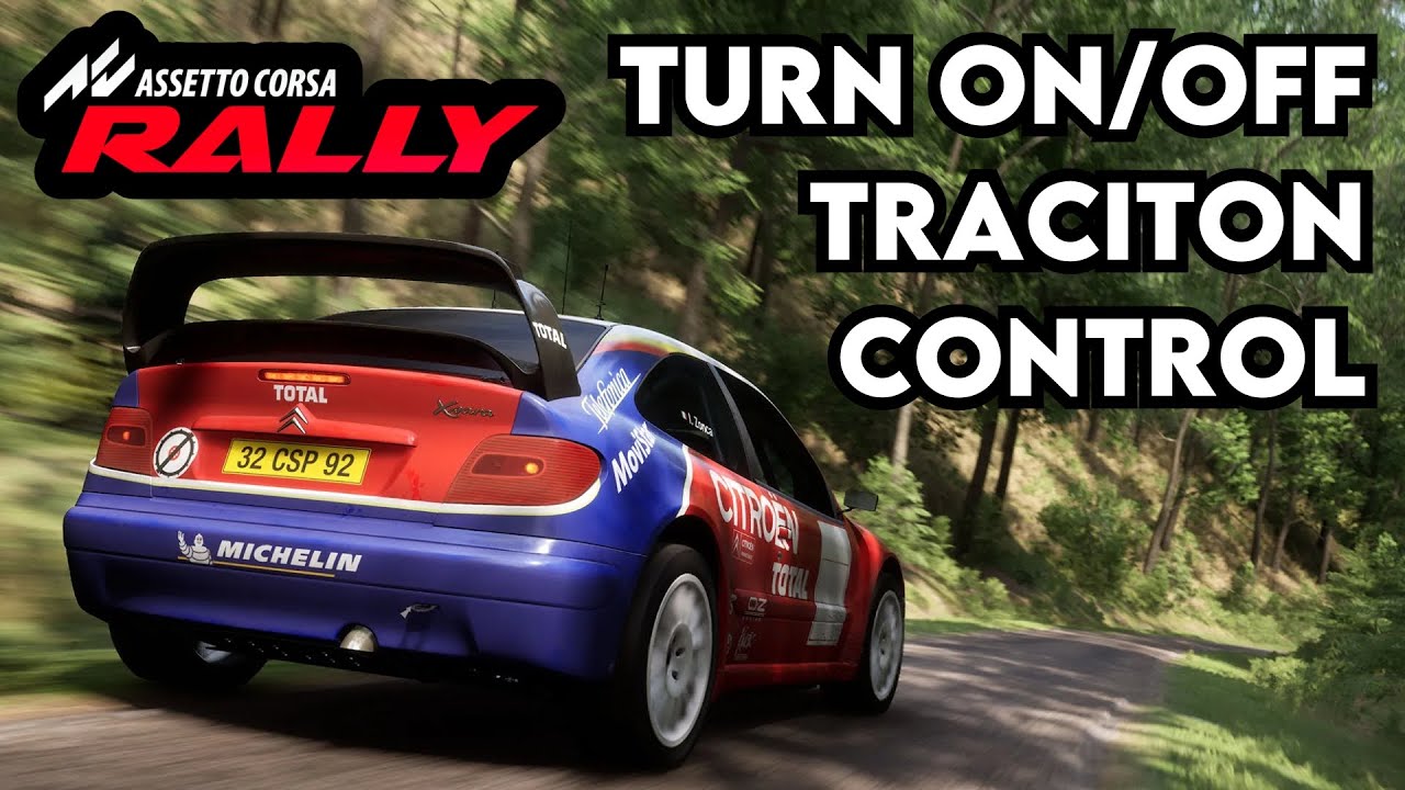 How to Turn On/Off Traction Control in Assetto Corsa Rally - YouTube