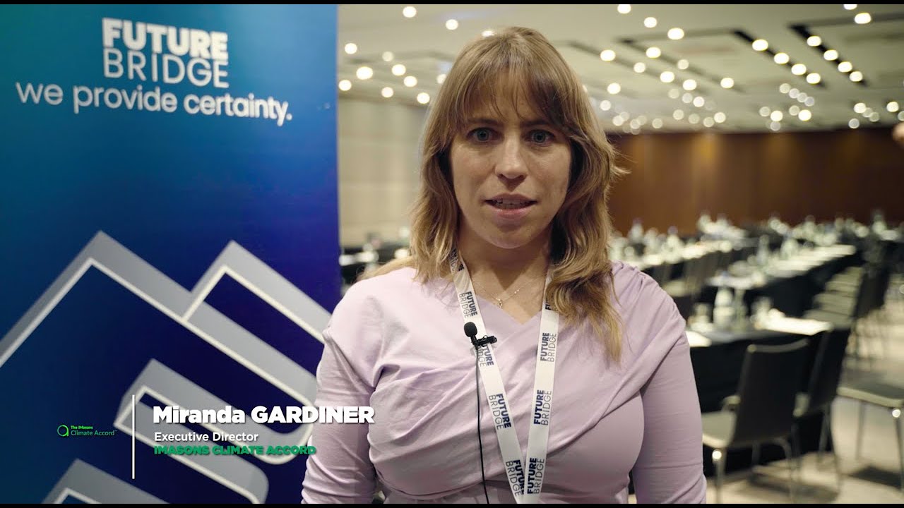 Miranda GARDINER, Executive Director at IMASONS CLIMATE ACCORD - YouTube