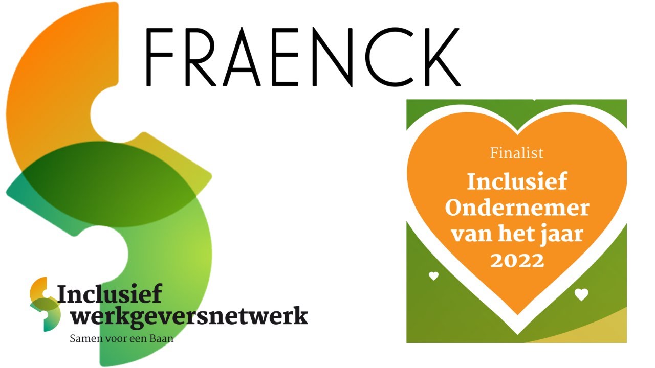 Finalist Inclusief Ondernemer 2022: Atelier Fraenck - YouTube