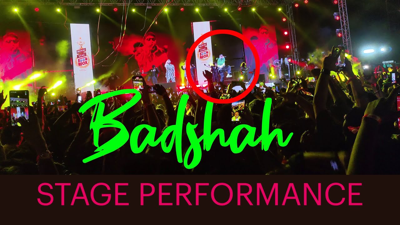 Badshah Ignites Bhubaneswar with Unforgettable Live Stage Performance ...