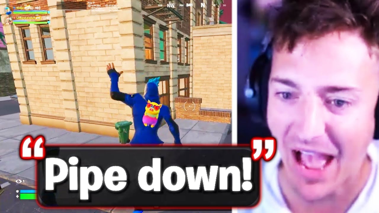 Ninja Loses It with His Random Duo - YouTube