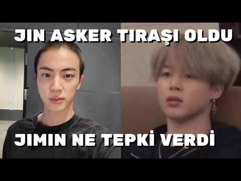 Jin asker tıraşı oldu.. Jimin ne tepki verdi? Askerlik için yapılan hazırlıklar