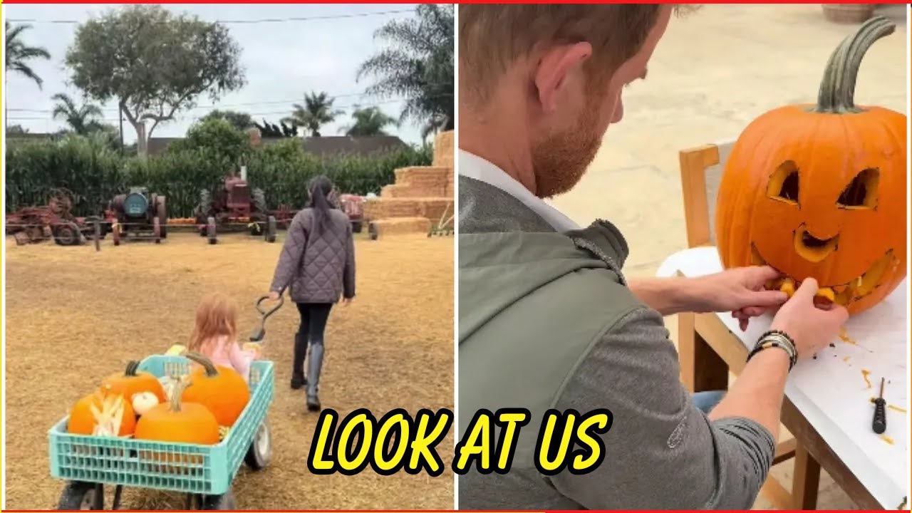 Meghan Markle & Prince Harry Mocked for Cringe Pumpkin Patch Photo Op ...