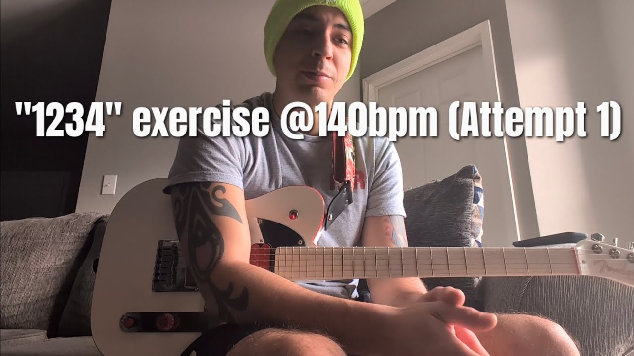 "1234" Exercise at 140bpm (Attempt 1) - YouTube